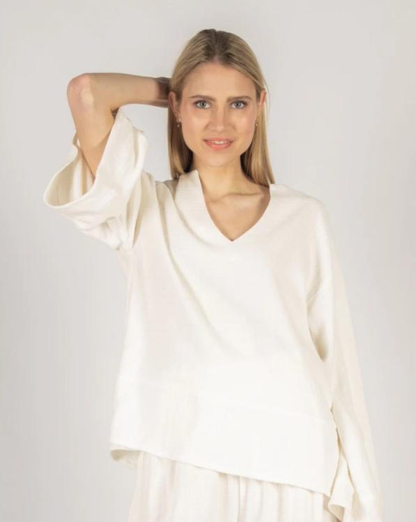 Before You Linen Summer Sweater - Small – Bluff Town District Marketplace
