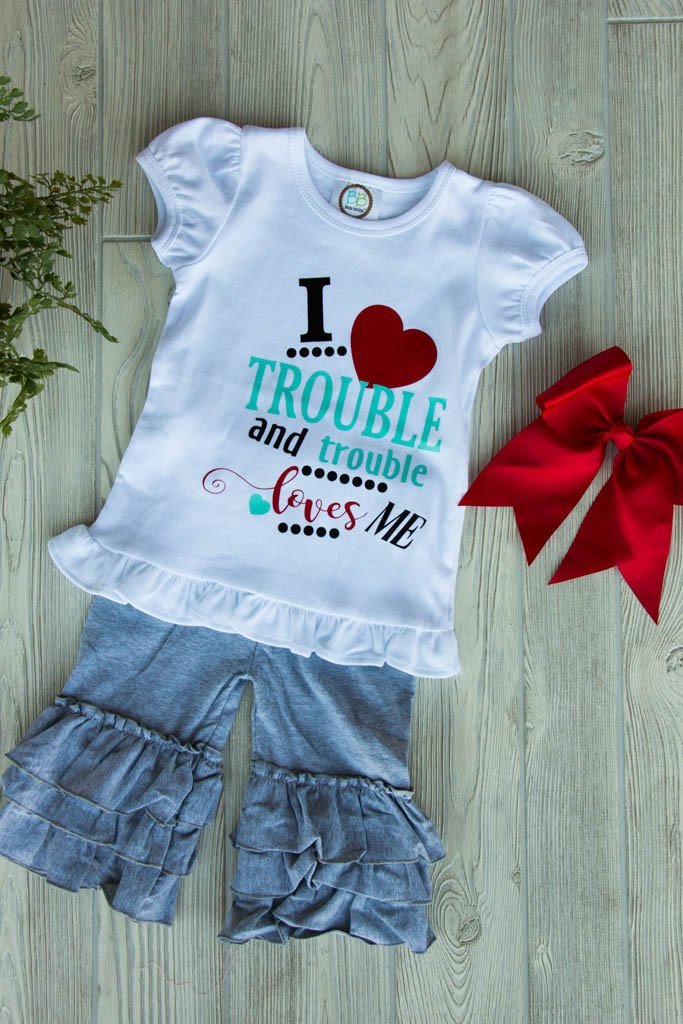 Trouble - Outfit Set – Bluff Town District Marketplace