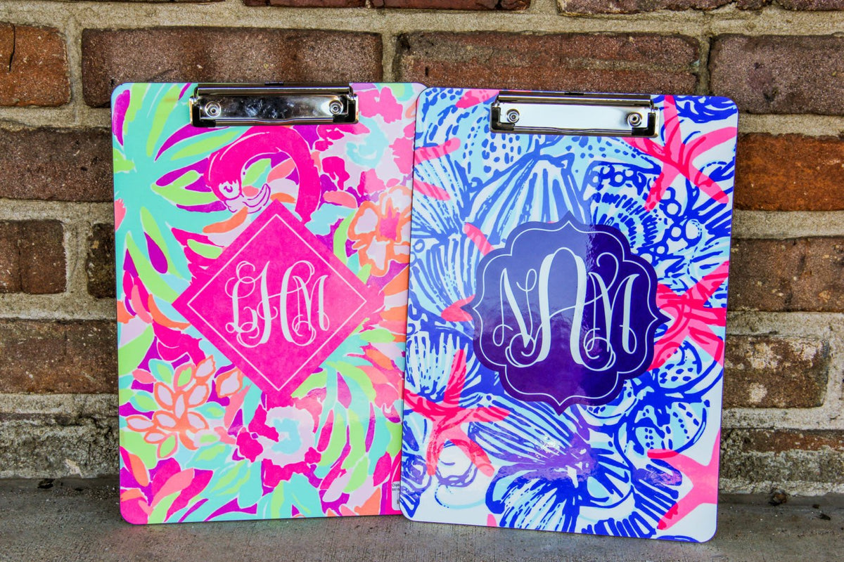 Personalized | Lilly Pulitzer Inspired Clipboard (Collection 1) 9x15.5 ...